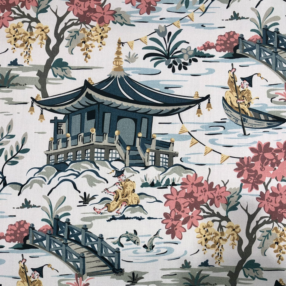 Chinoiserie Fabric by the Yard | Shop Asian-Inspired Fabric – Johnson's ...