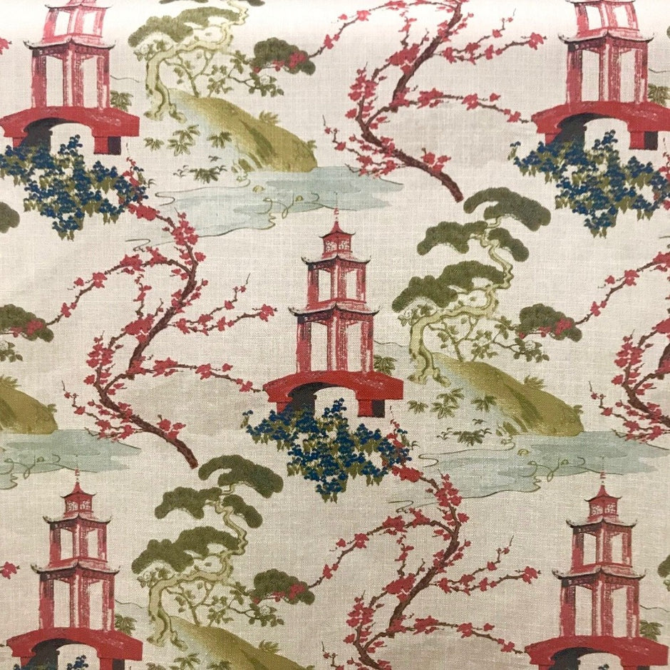 Chinoiserie Fabric by the Yard | Shop Asian-Inspired Fabric – Johnson's ...